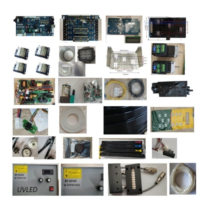 Kit i3200 UV for Upgrading Chinese Inkjet Printer with 4 pieces i3200 ...