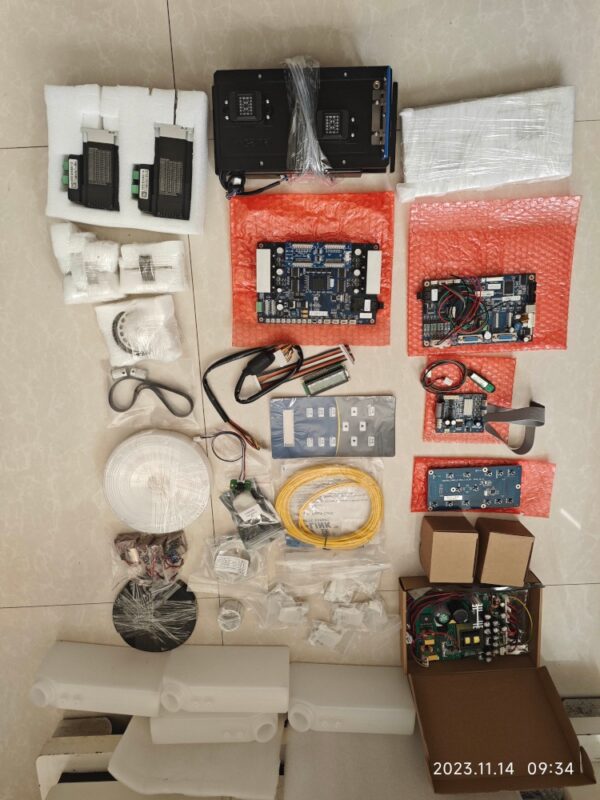 Kit xp600 for Upgrading Chinese Inkjet Printer with 2 xp600 printheads ...